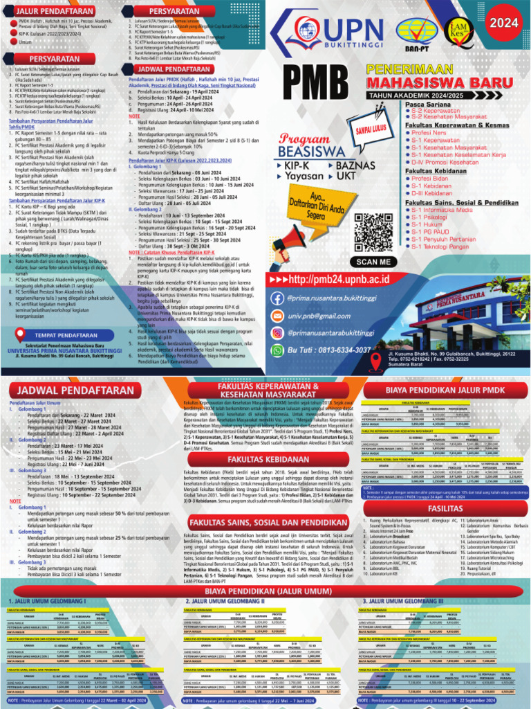 Brosur UPNB 2024 | PDF