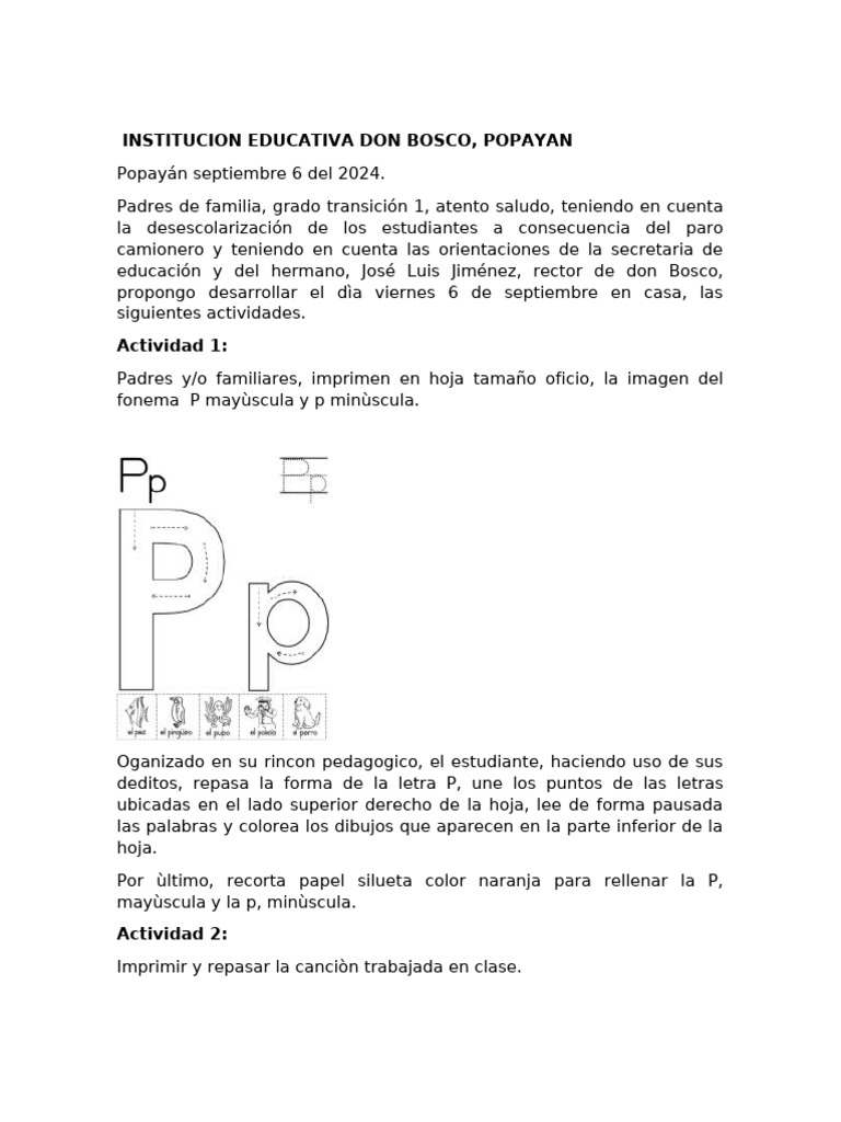 Clase en Casa 5-Sept-2024 2 | PDF
