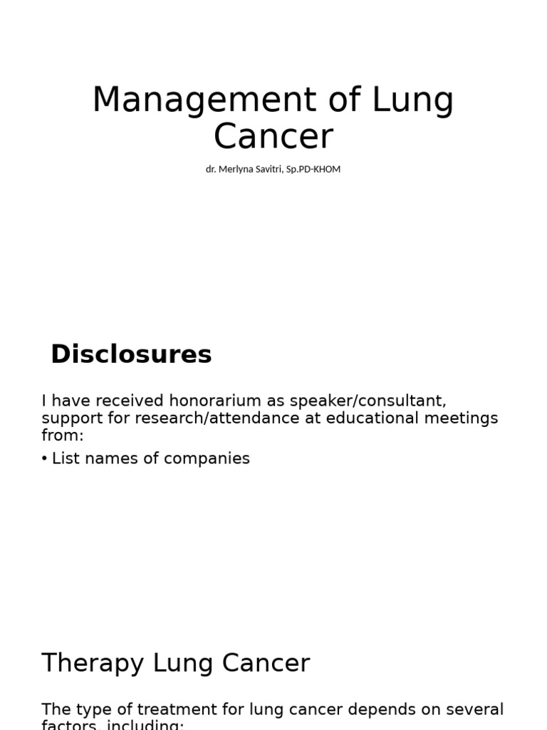 MAnagement cancer | PDF MAnagement cancer | PDF