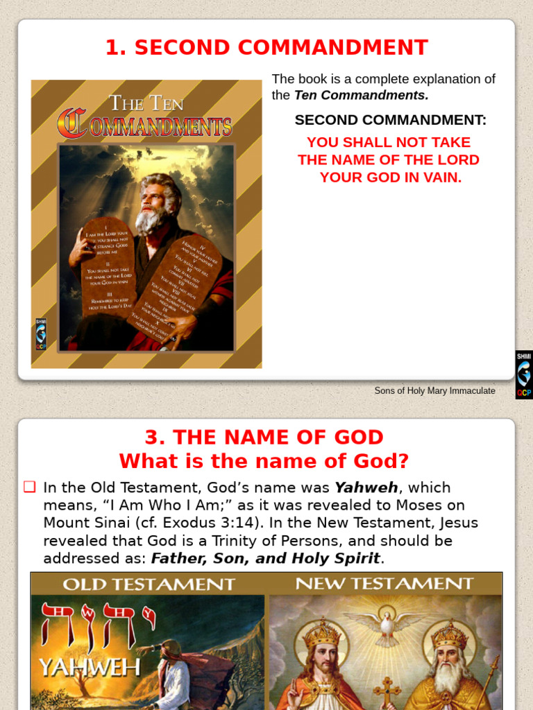 Commandments 2nd | PDF
