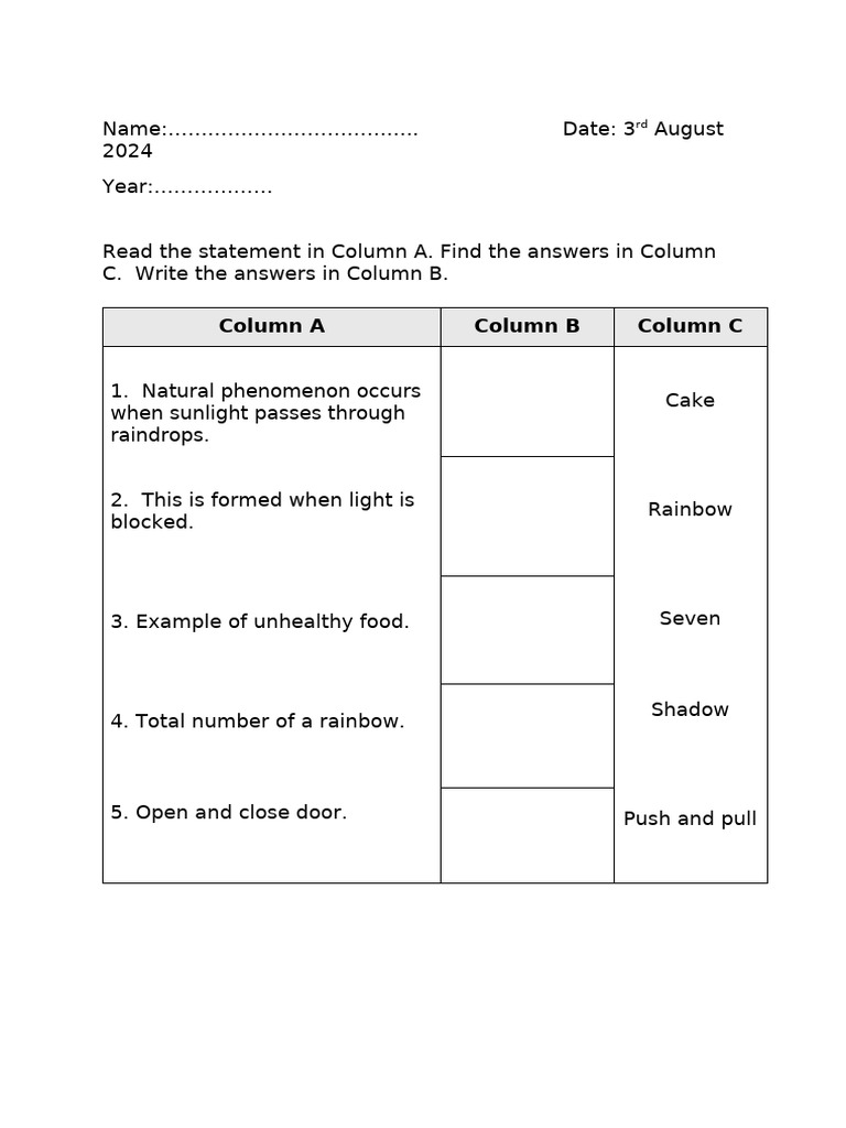 Science Year 2 Brunei | PDF