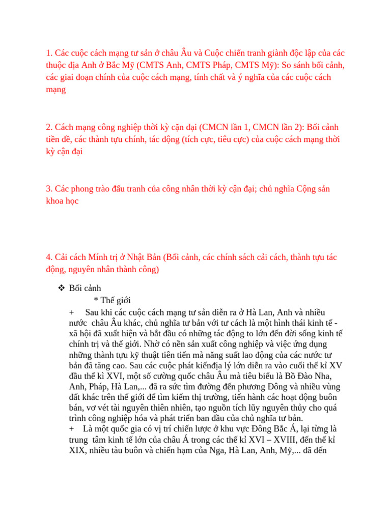 Đề Cương in Lstg | PDF