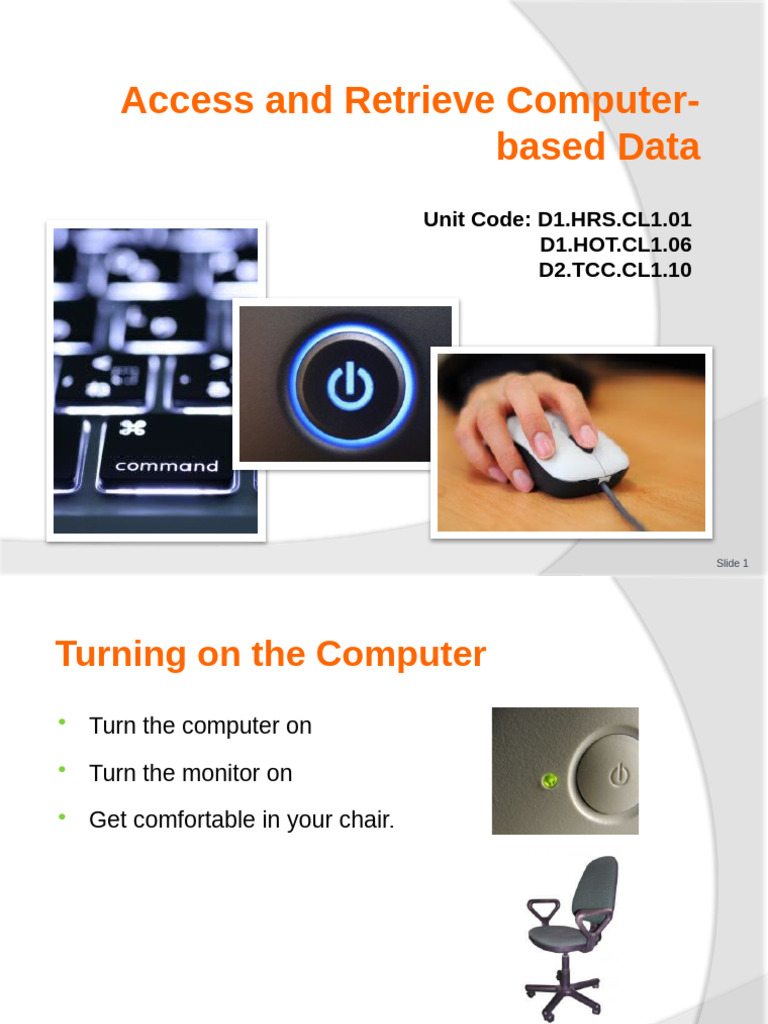 Access Retrieve Computer Based Data | PDF