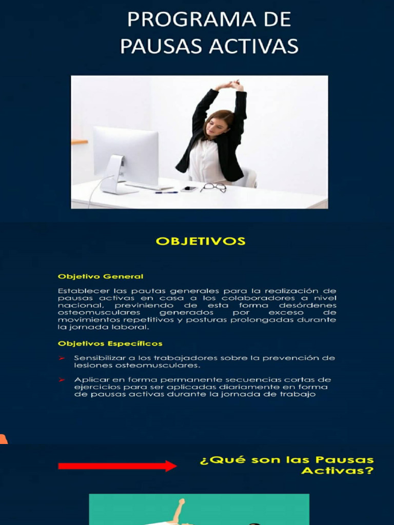 Pausas Activas | PDF