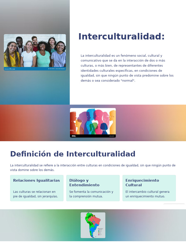 Interculturalidad Un Marco Conceptual | PDF