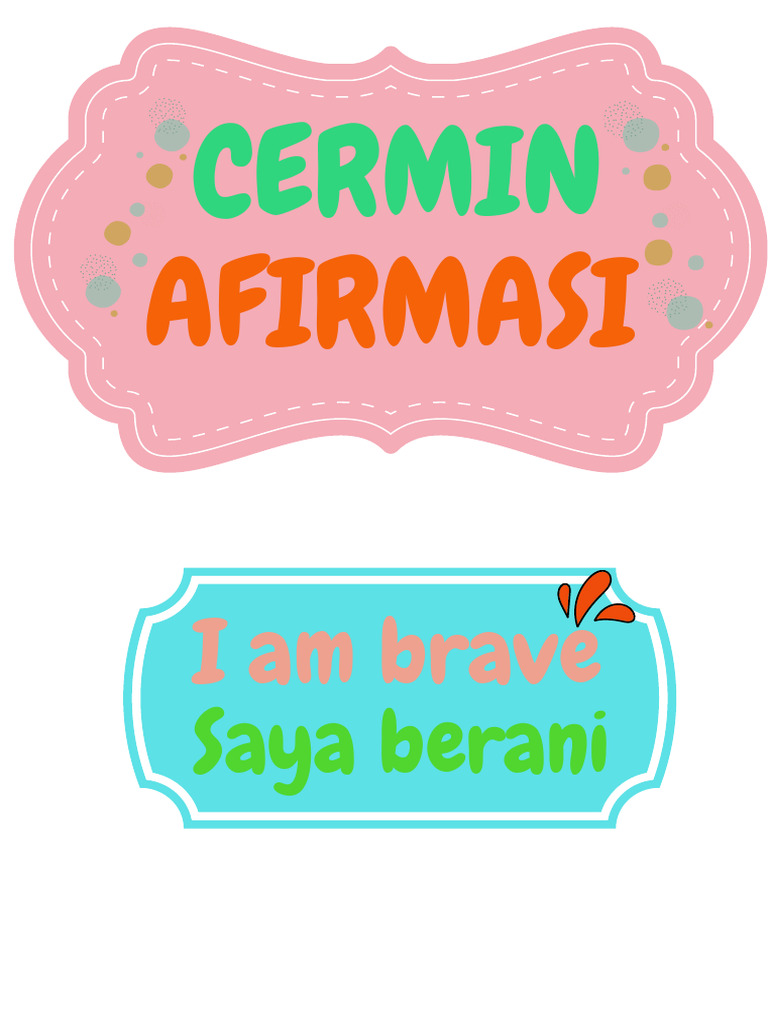 Cermin Afirmasi | PDF