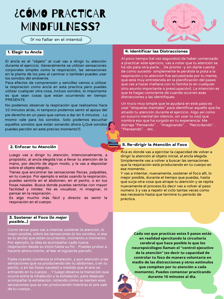 Ejercicios de Mindfulness | PDF