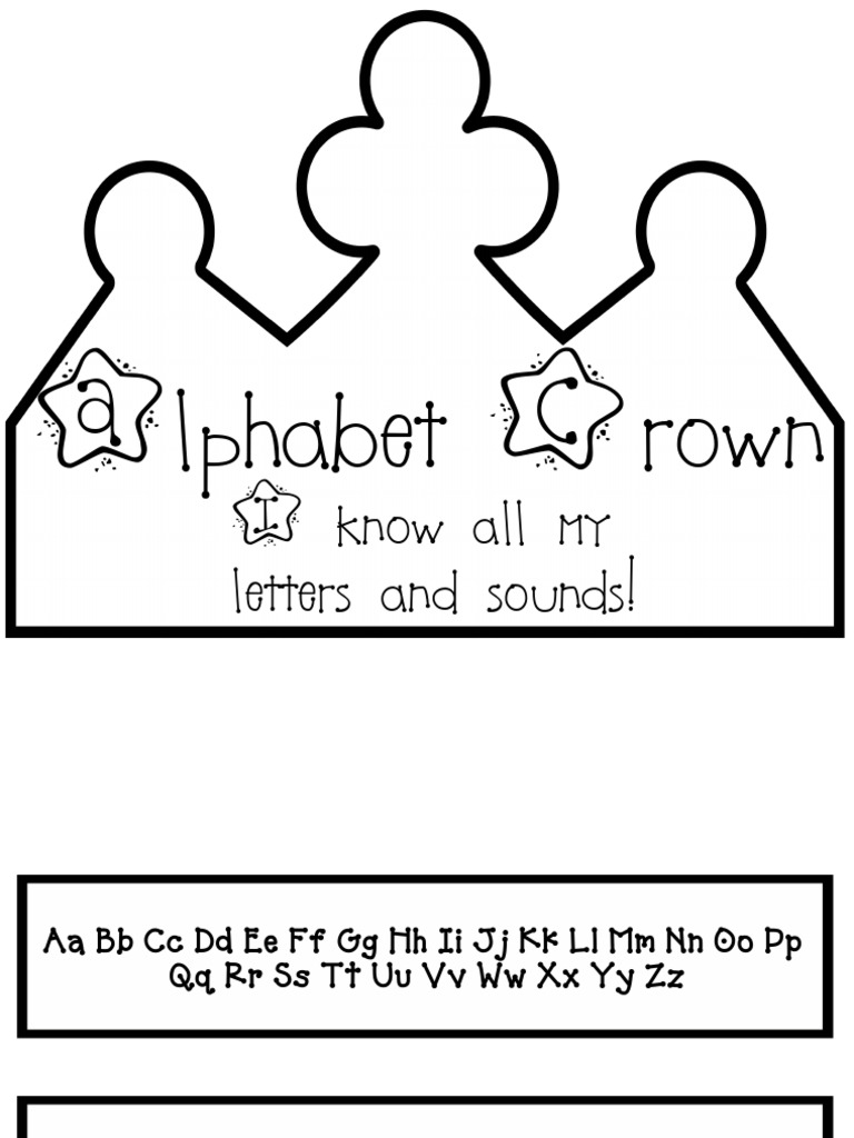 Alphabet Crown | PDF