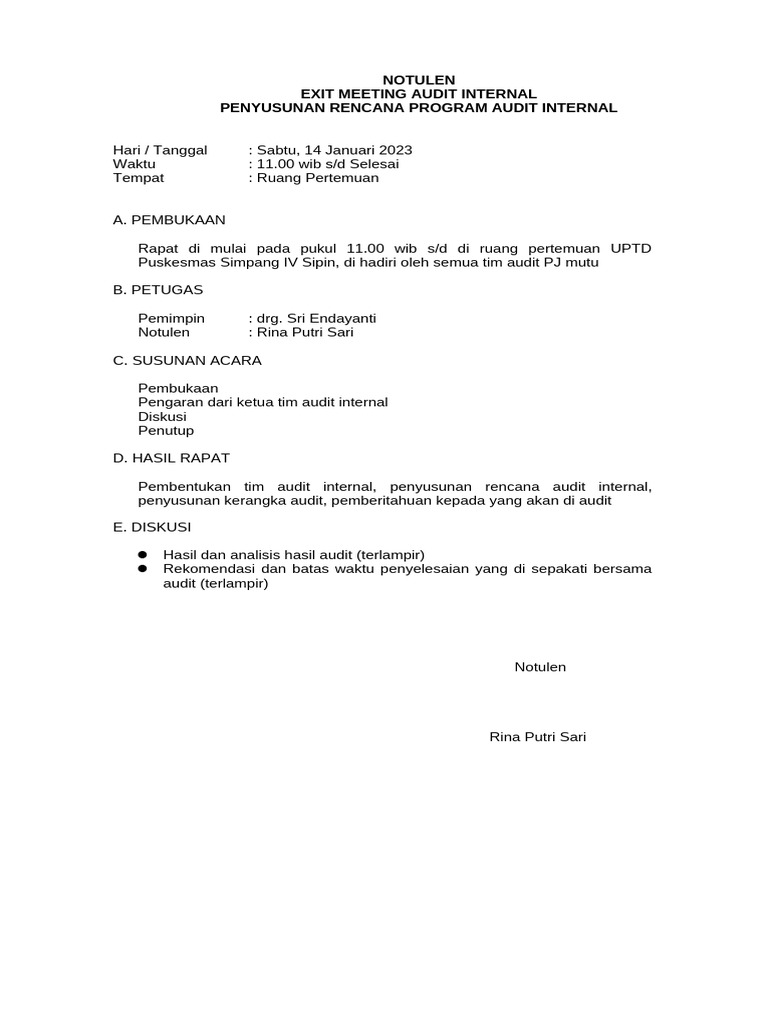 NOTULEN | PDF