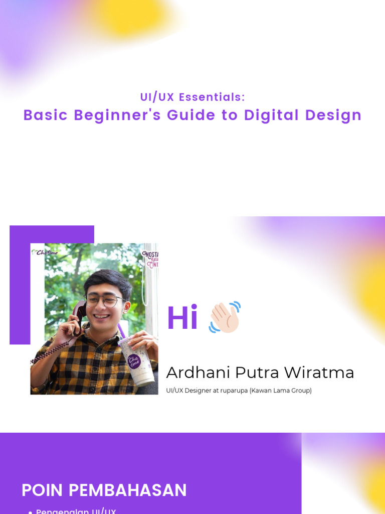 MODULE - UIUX Essentials Basic Beginner's Guide To Digital Design-1 | PDF