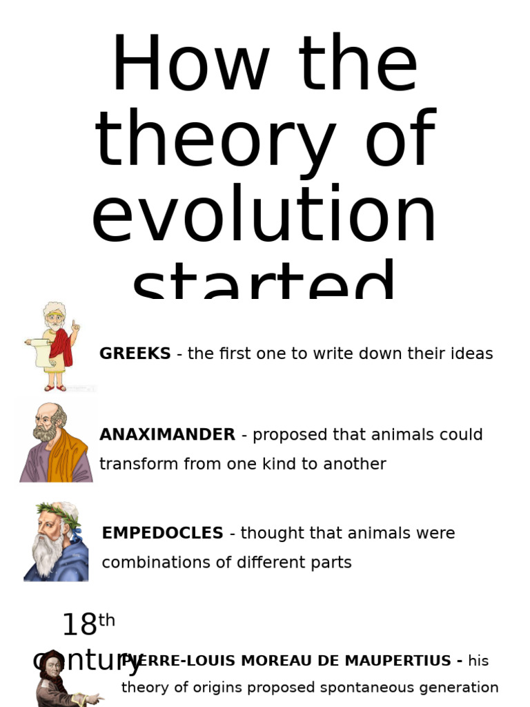 History of Evolution | PDF
