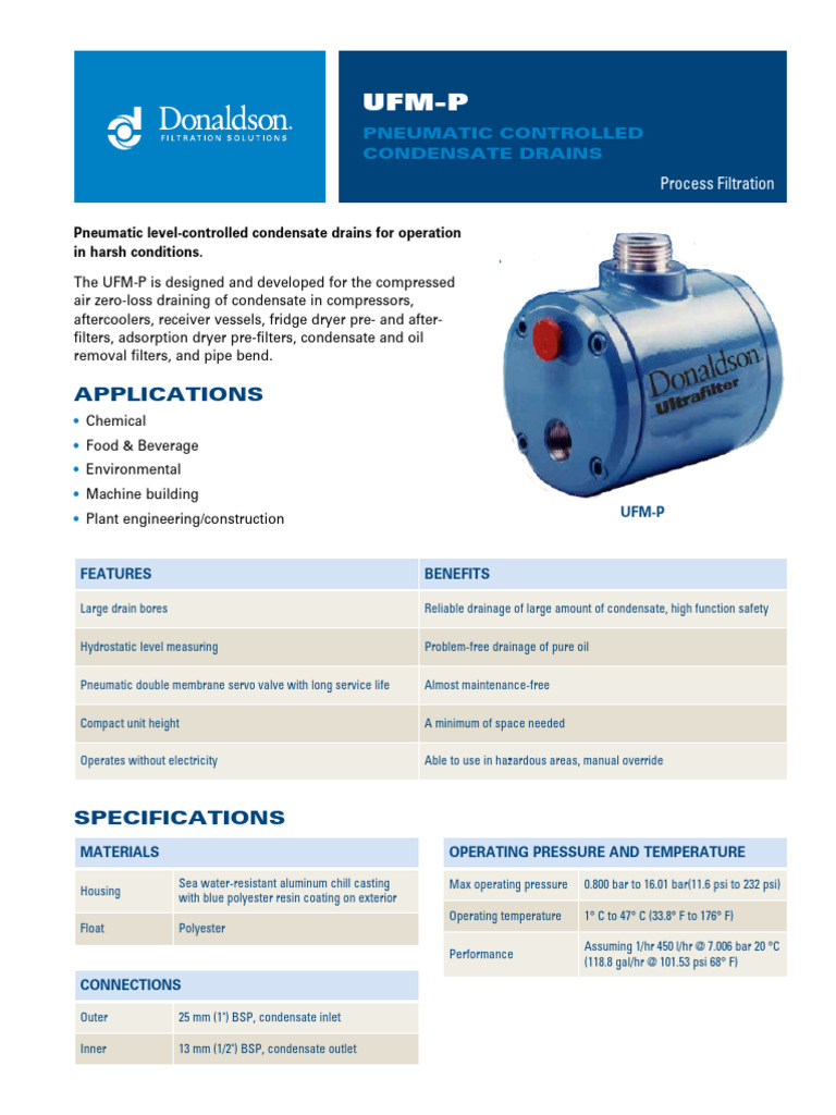 UFM-P-Condensate-Management-Drains | PDF