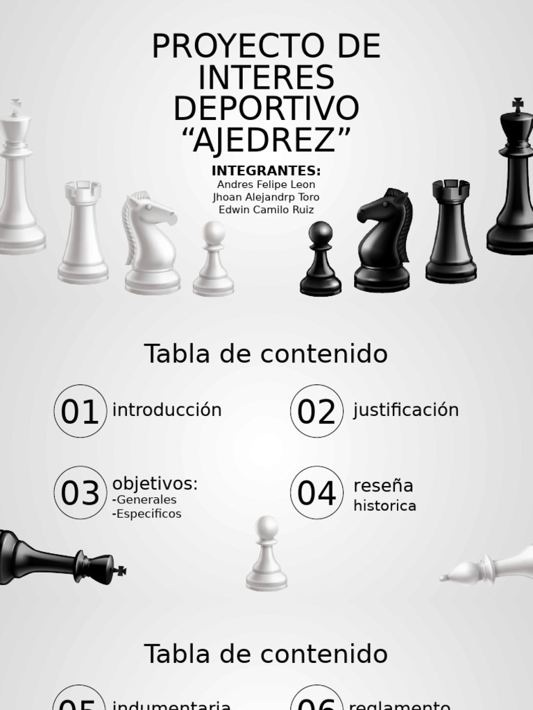 Proyecto Ajedrez Editado | PDF