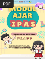 Modul Ajar Cahaya Dan Sifatnya Kelas V (Ipas) | PDF