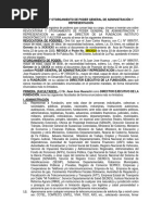 Modelo de Minuta de Poder General | PDF | Ley común | Justicia