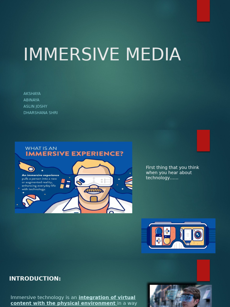 Immersive Media | PDF