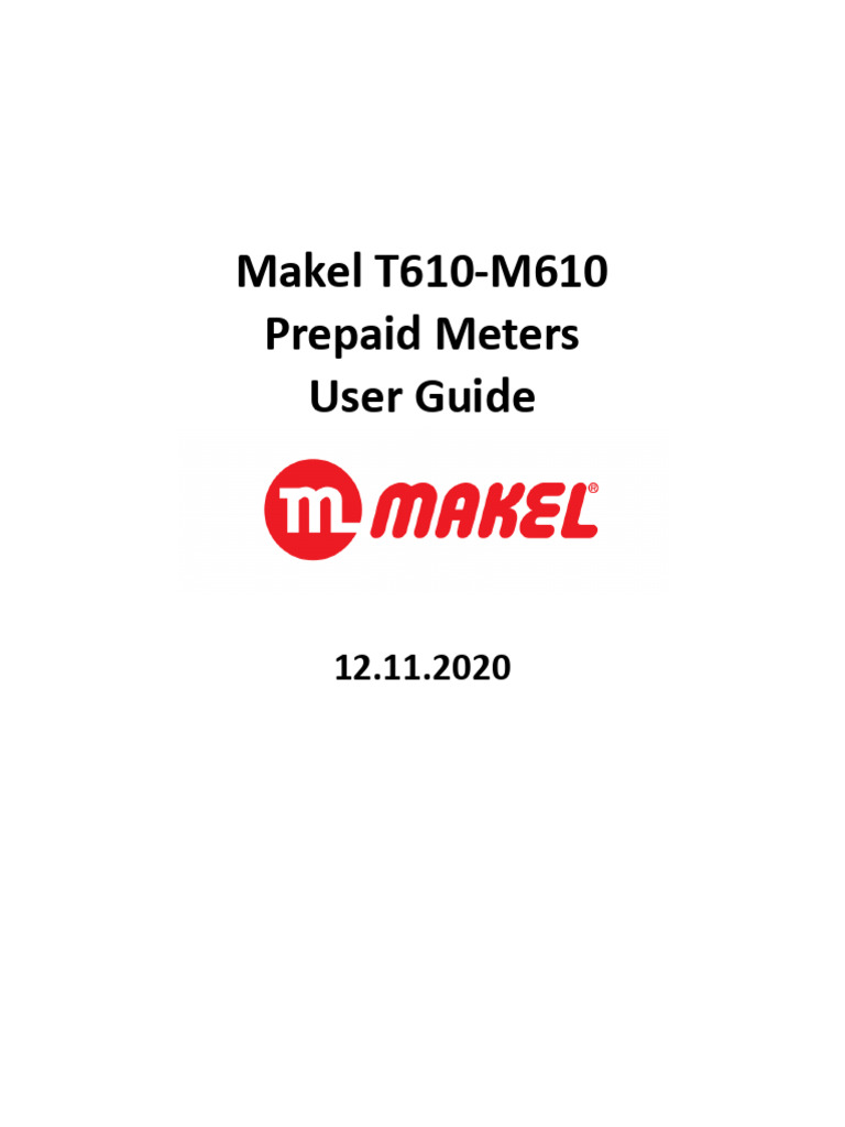 Makel T610-M610 | PDF