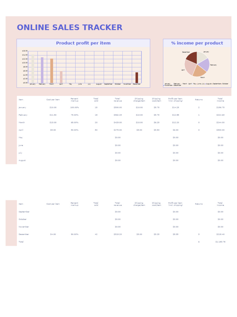 Excel Template | PDF