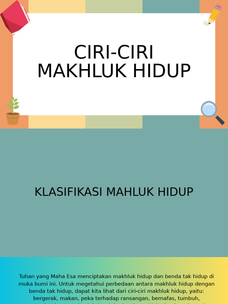 PTT Mahluk Hidup | PDF