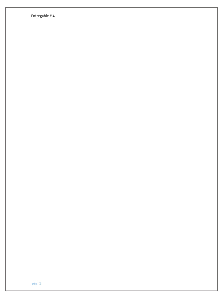 Entregable # 4 | PDF