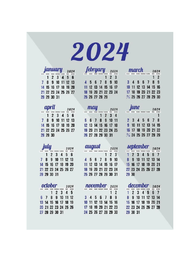 Almanaque 2024 | PDF