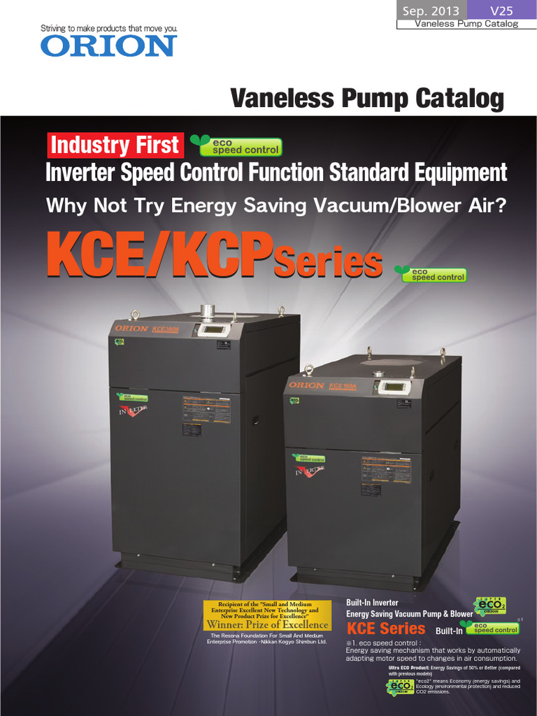 Catalogue Vaneless Pump V25 | PDF