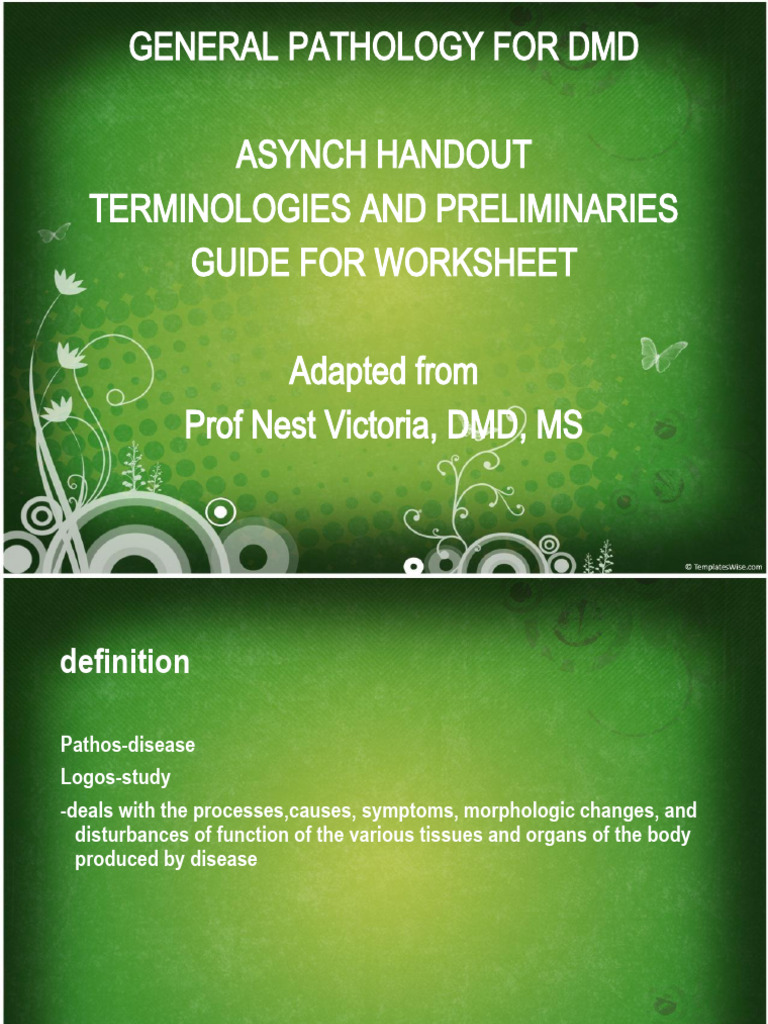 1 Intro and Terms Dgenpath DMD | PDF