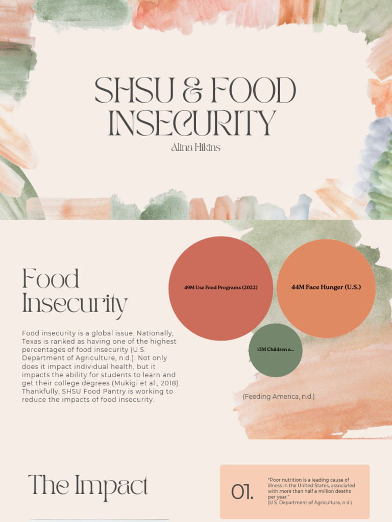 SHSU Food Pantry Presentation | PDF