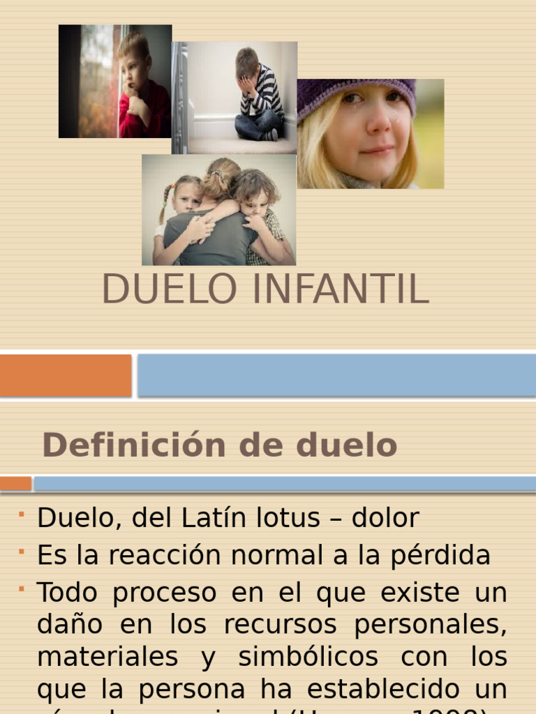 Duelo Infantil | PDF