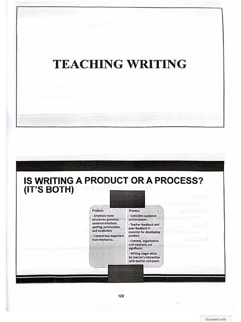 Speaking Writing | PDF