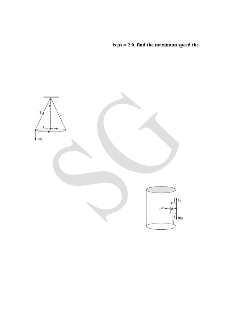 More Practice Problems Circular Motion | PDF