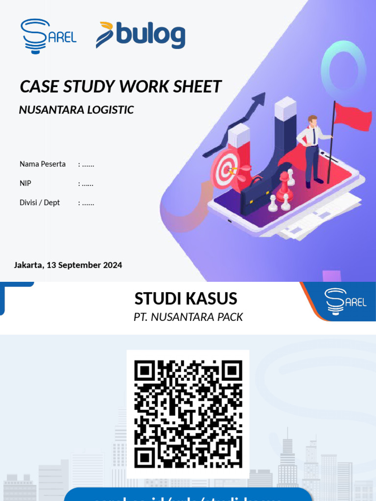 Study Case - PT. Nusantara Pack - Template KK - BULOG | PDF