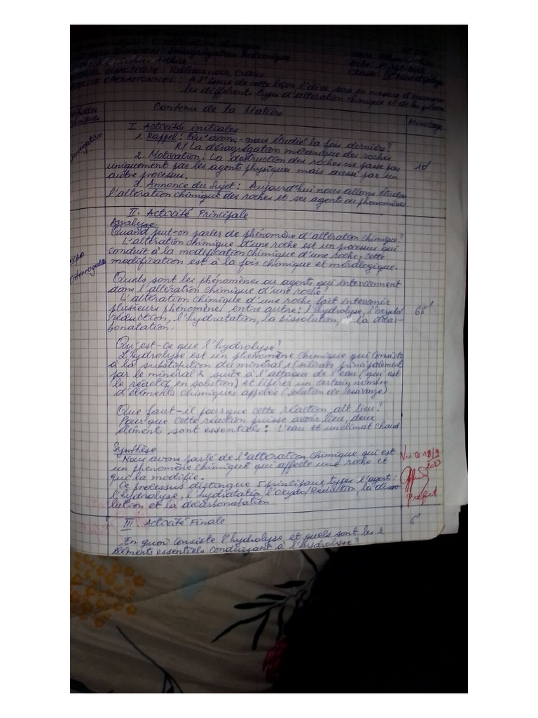 Fiche de prép 2 | PDF