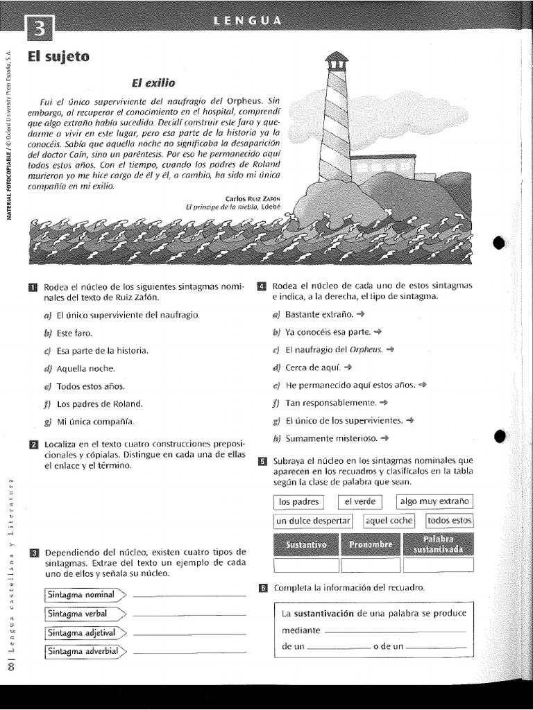 Refuerzo-3-Morfosintaxis (1) - 3-3 | PDF