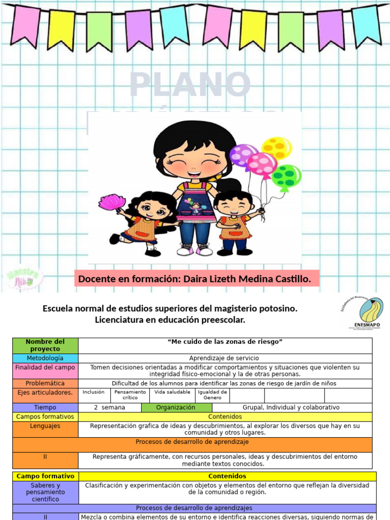 Semana 8-9 Proyecto Vamos A Aprender Proyecto Diagnostico Daira Prac1 | PDF