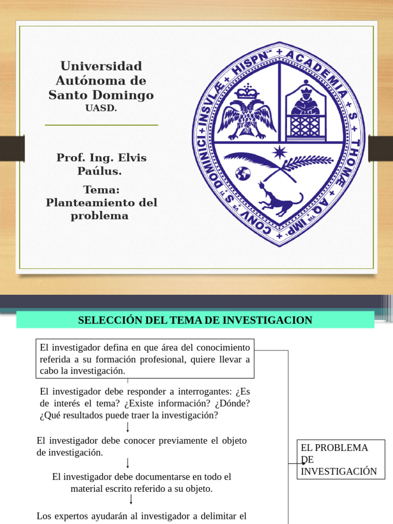 Plantemiento Del Probelma | PDF | Planificación | Crecimiento personal ...