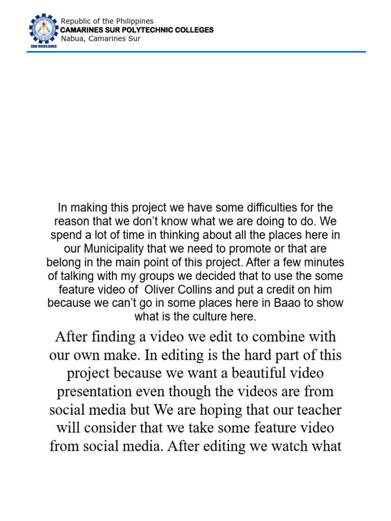 Final Project Description | PDF