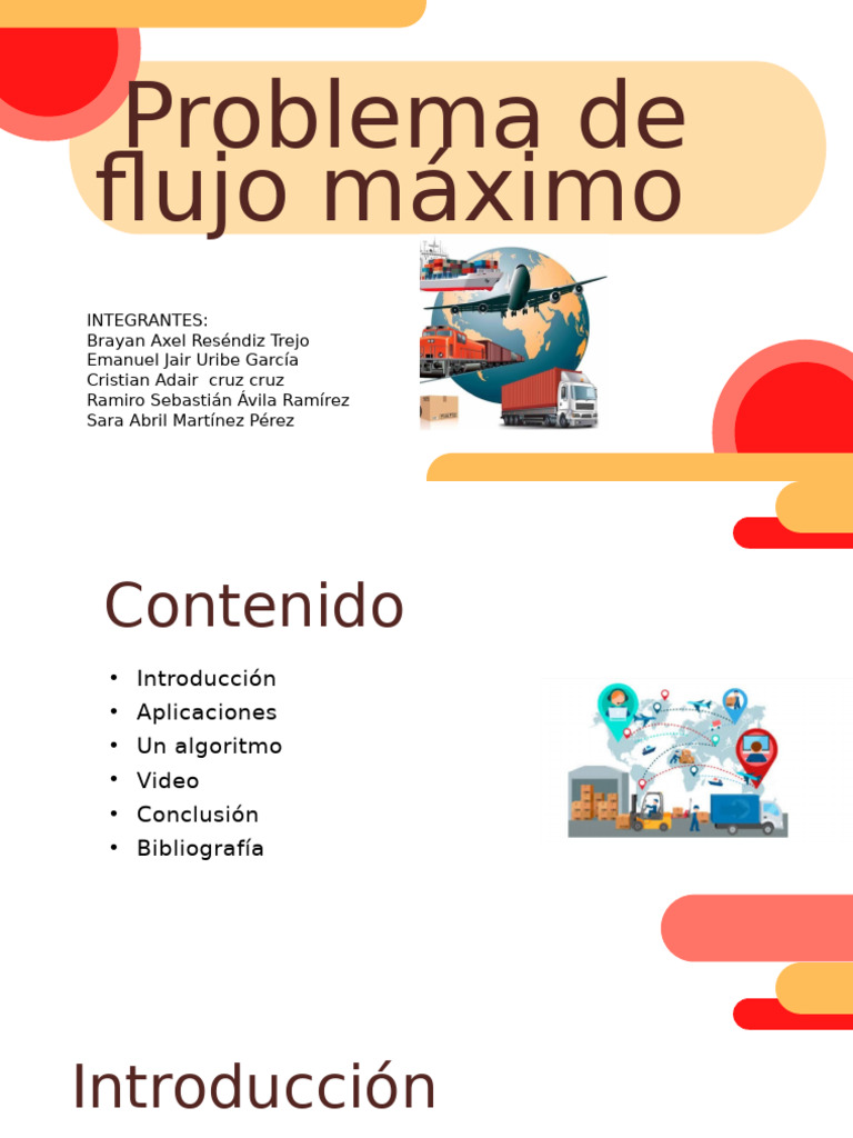 Exposicion de Problema de Flujo Maximo | PDF