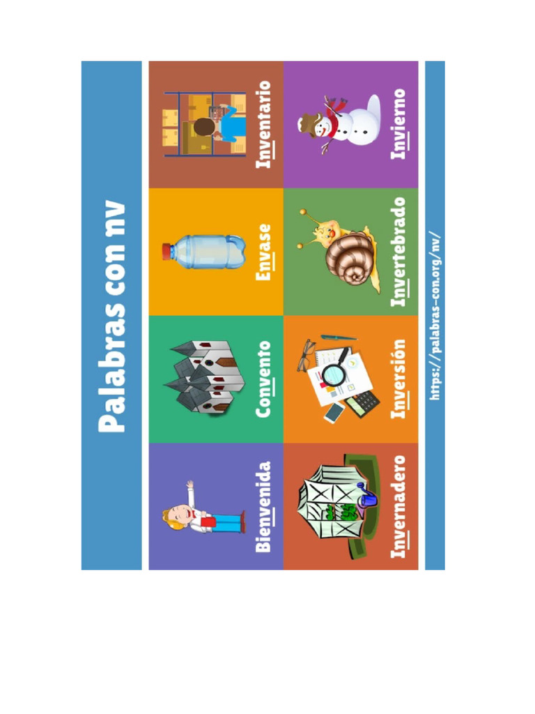 Palabras Con MB | PDF