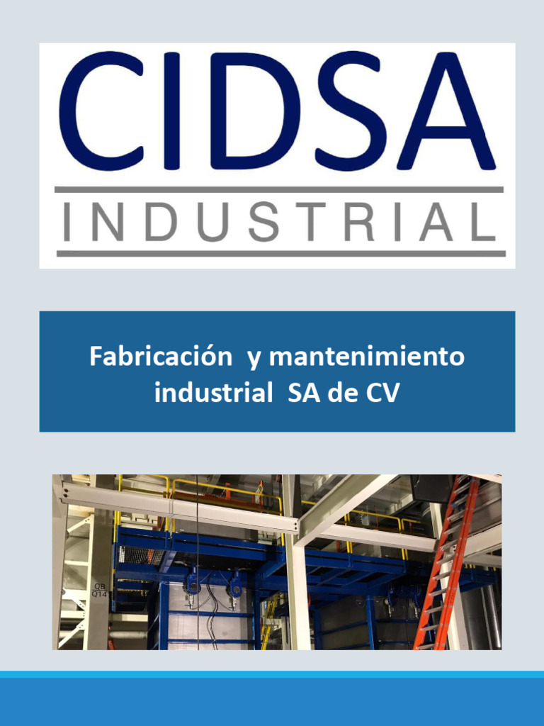 PRESENTACIÓN CIDSA INDUSTRIAL Inox | PDF