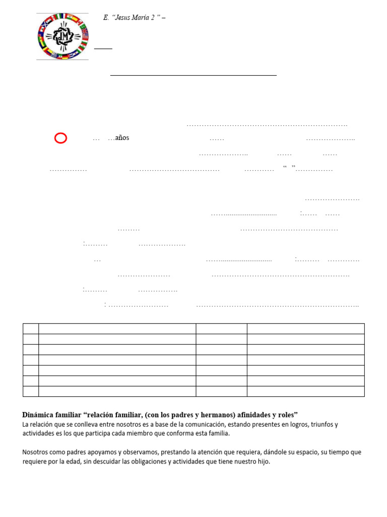 Hans FICHA DE DIAGNOSTICO | PDF