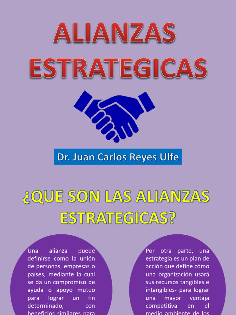Alianzas Estratégicas | PDF | Business | Negocios