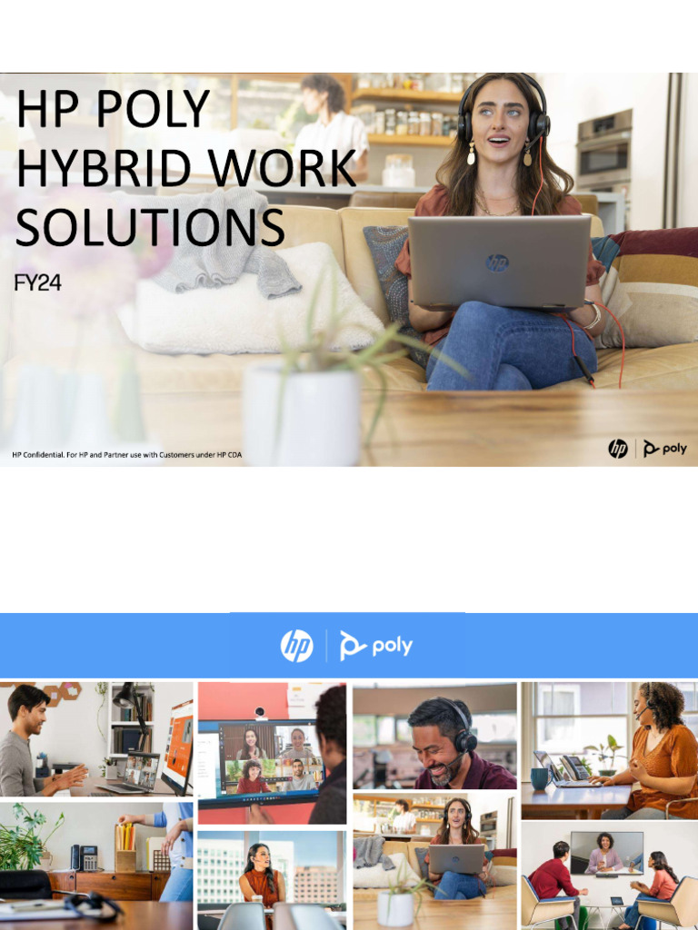 Poly hybrid work solution. | PDF