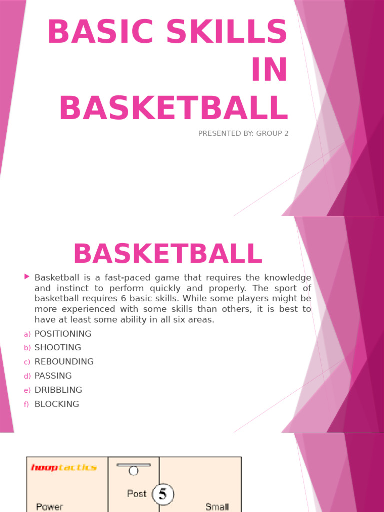 Basic Skills in Basketball | PDF