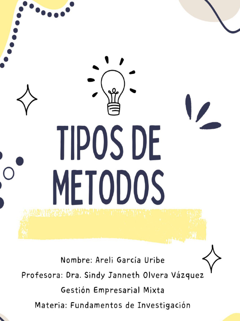 Tipos de Metodo | PDF