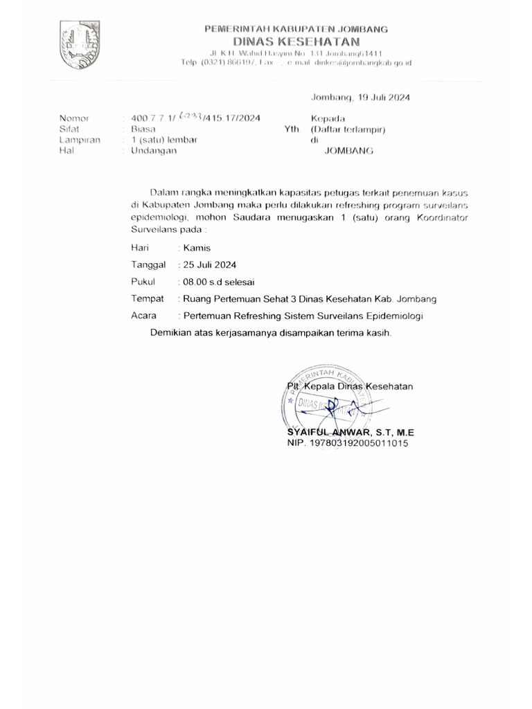 Undangan 25072024 | PDF