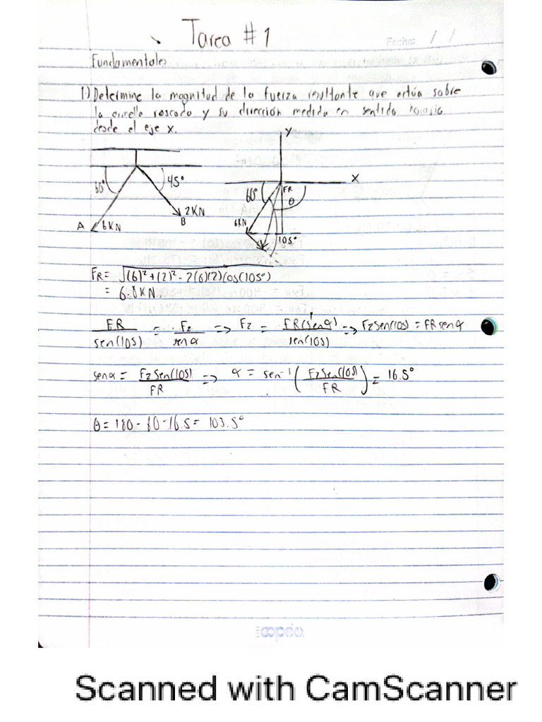 Tarea 1 Estática | PDF