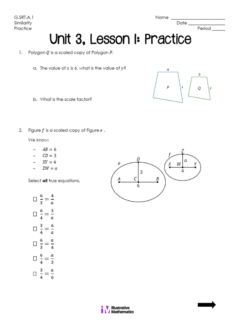 Geometry 3-1 Practice | PDF