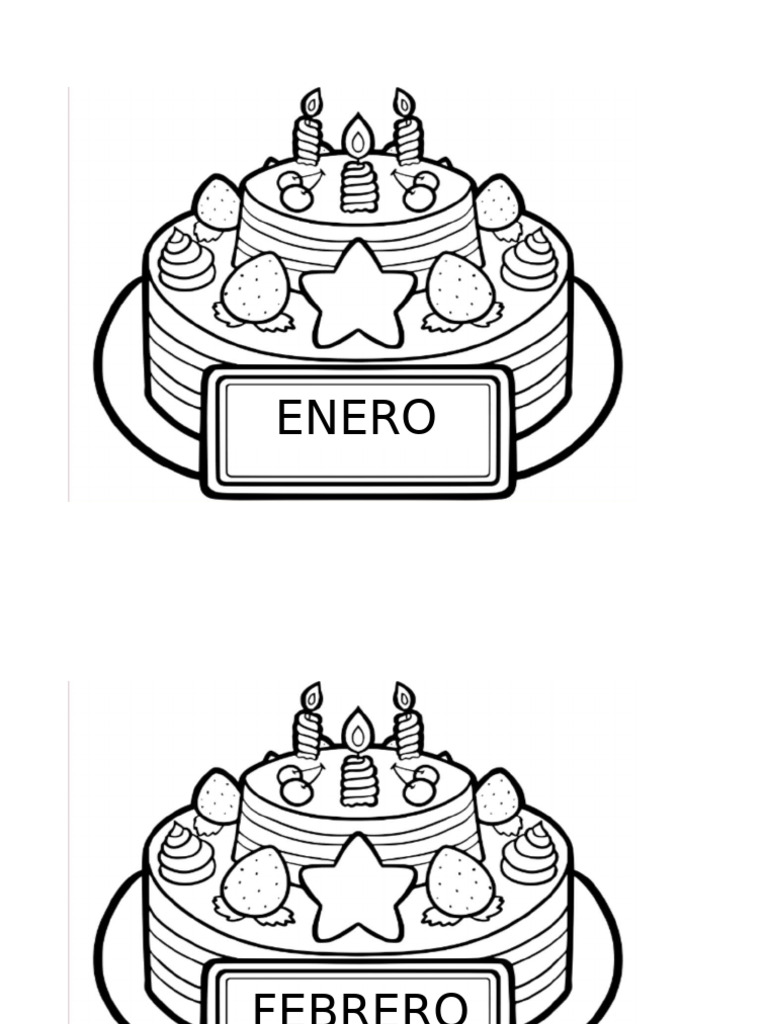 Pastel de Cumpleaños Grafica | PDF