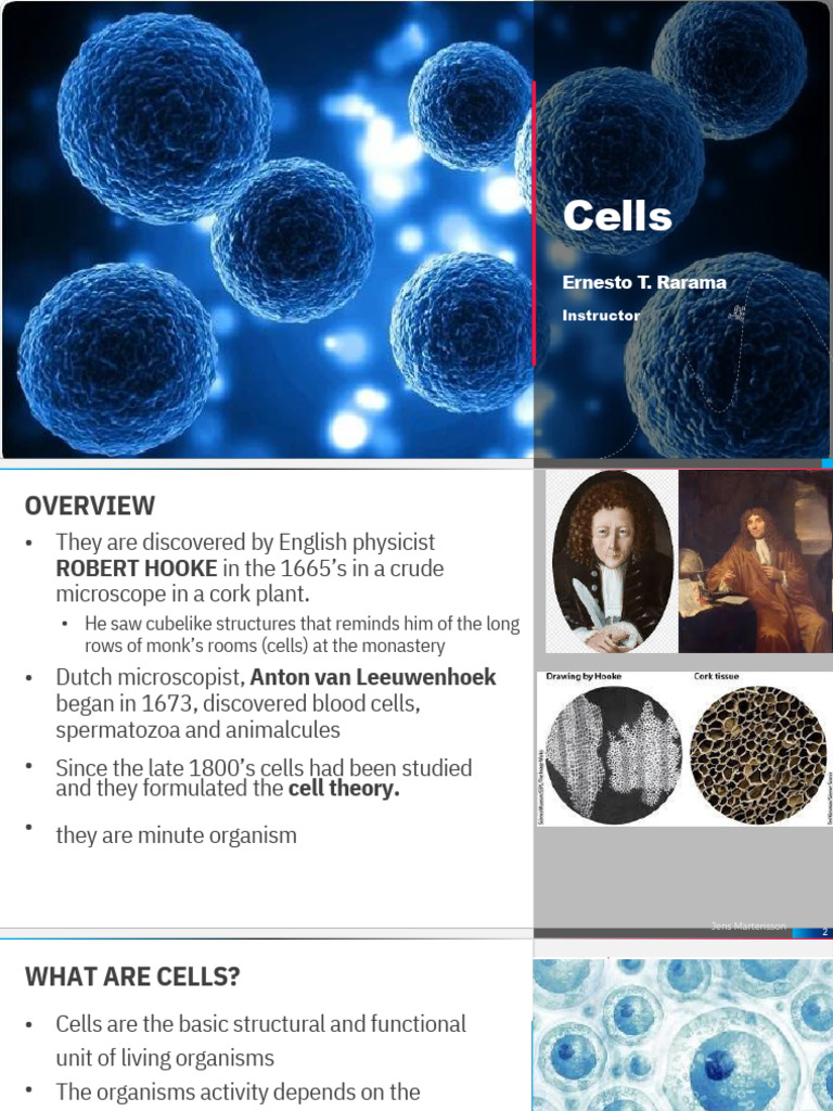 Biochemistry Lecture Cells | PDF